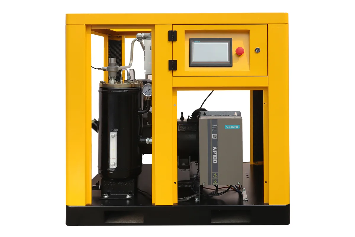 110KW kilowatt 150hphp dual -stage compressed permanent magnet variable ...